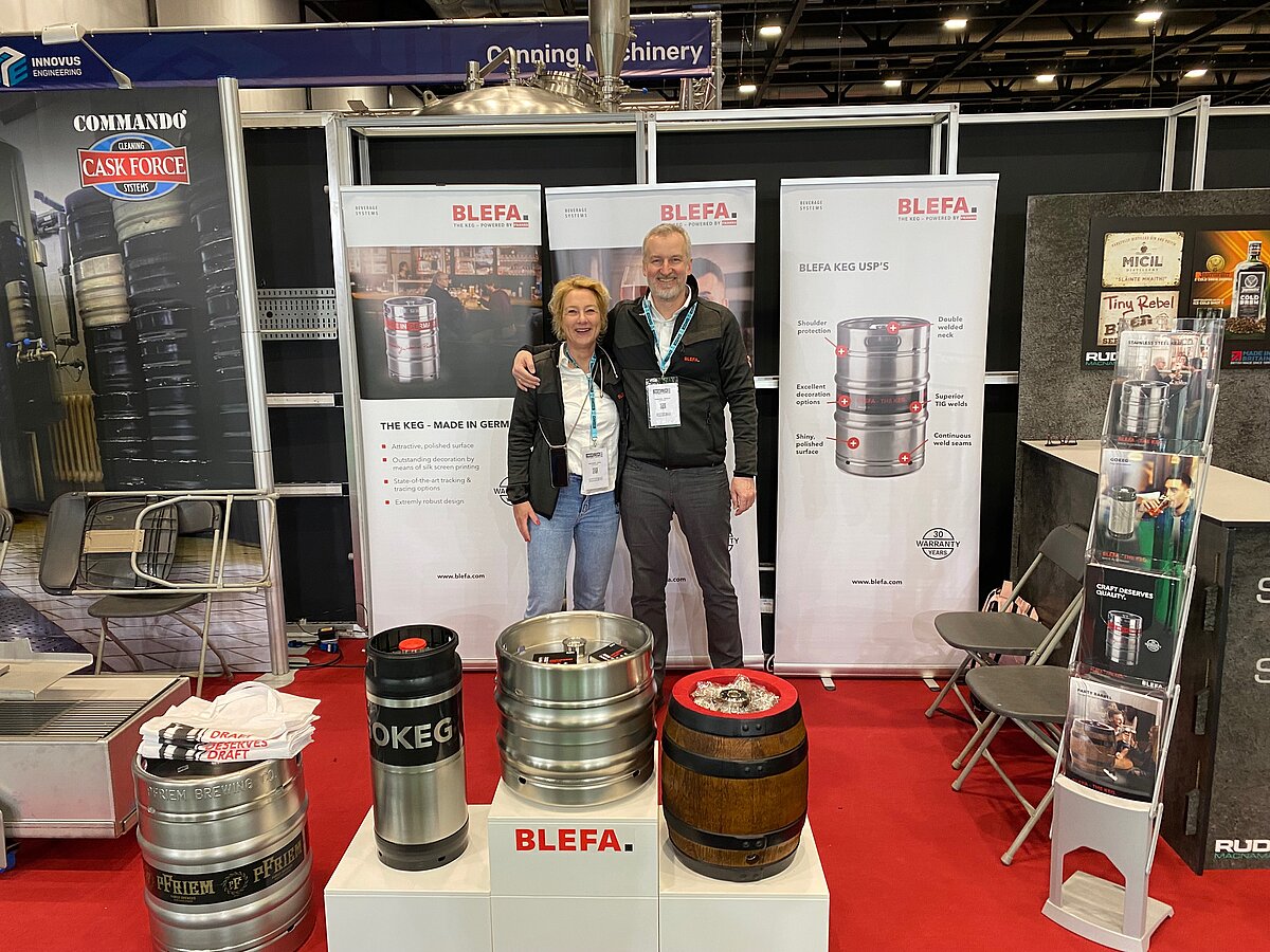 BLEFA auf der SIBA BeerX 2024 in Liverpool: BLEFA
